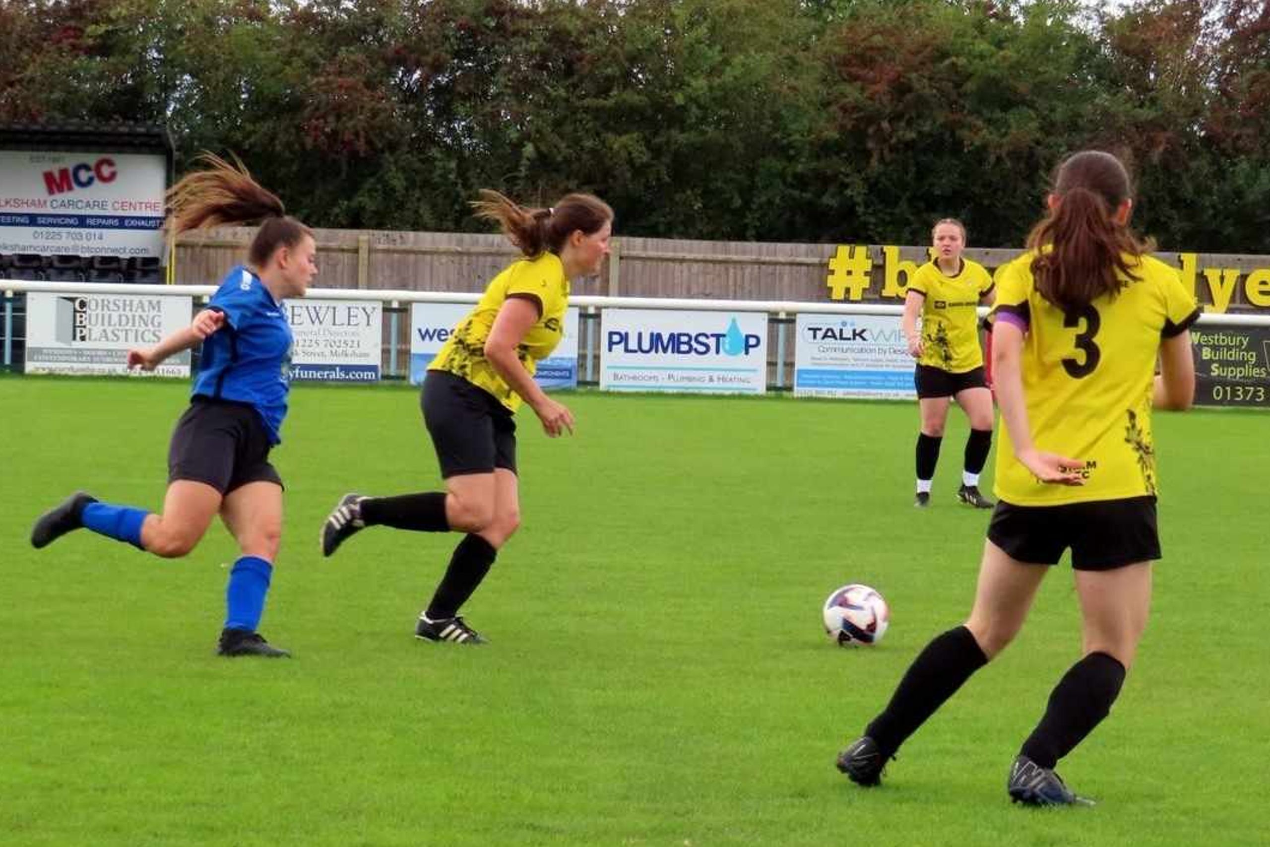 Salon support for Melksham Town Ladies - Melksham Independent News
