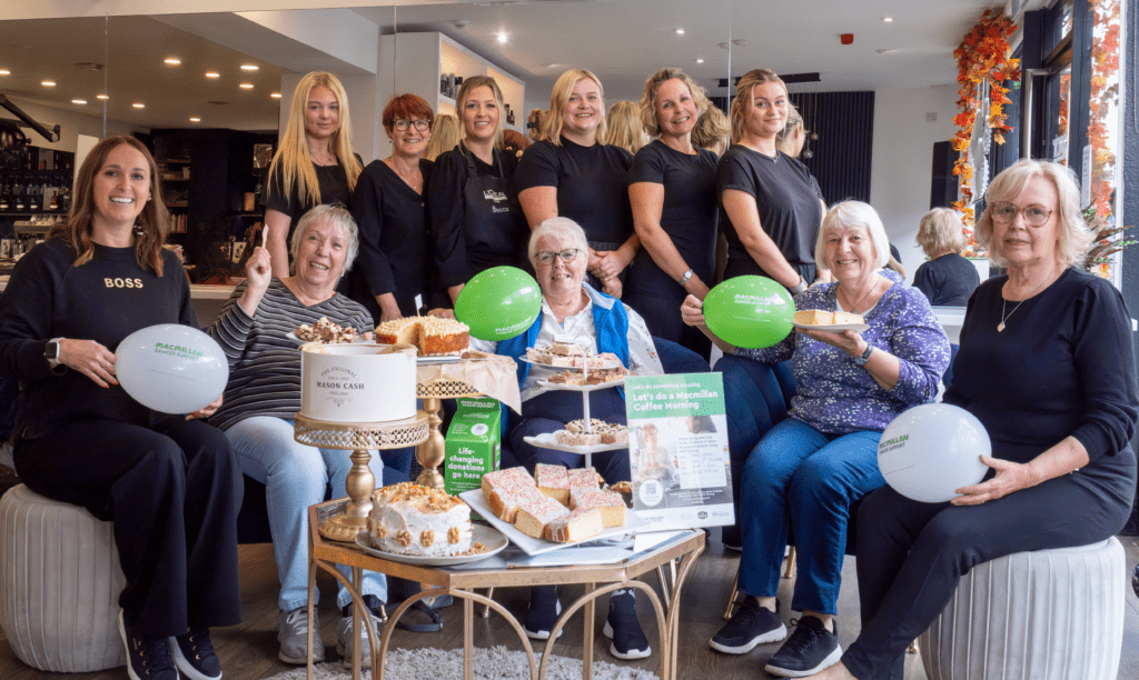 Local salon hosts Macmillan coffee morning - Melksham Independent News