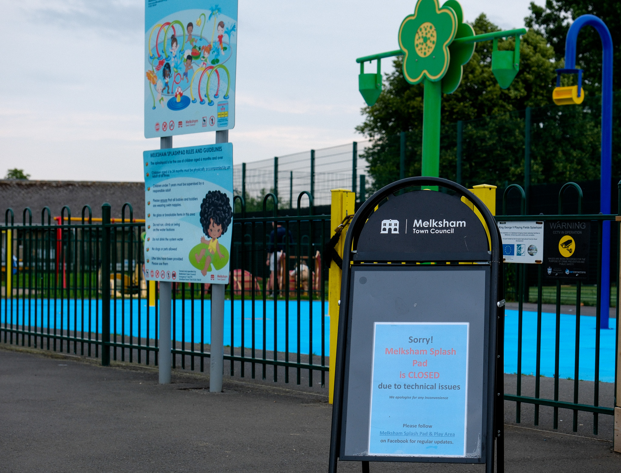 Splash Pad closed due to software fault - Melksham Independent News